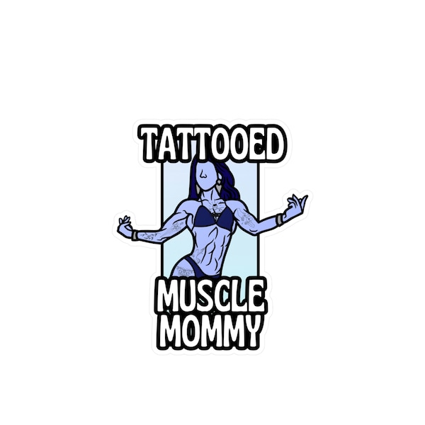 Muscle Mommy Decal - Etsy