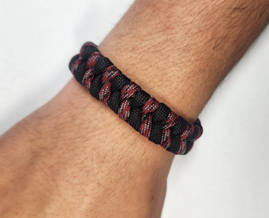 Paracord Fishtail Pattern Survival Bracelet 550 Cord - Etsy
