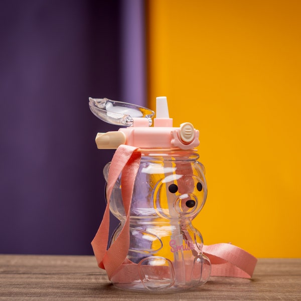Cute Bear Water Bottles - Etsy