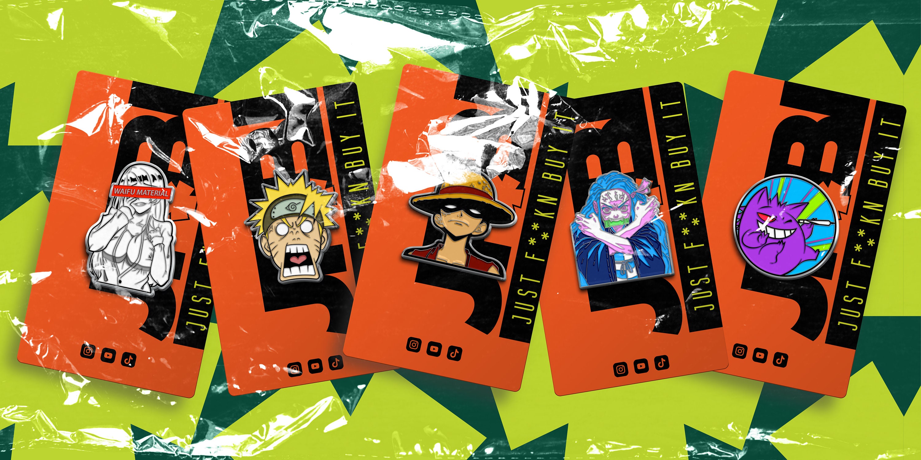 Luffy Anime - One Piece Enamel Pin - Etsy