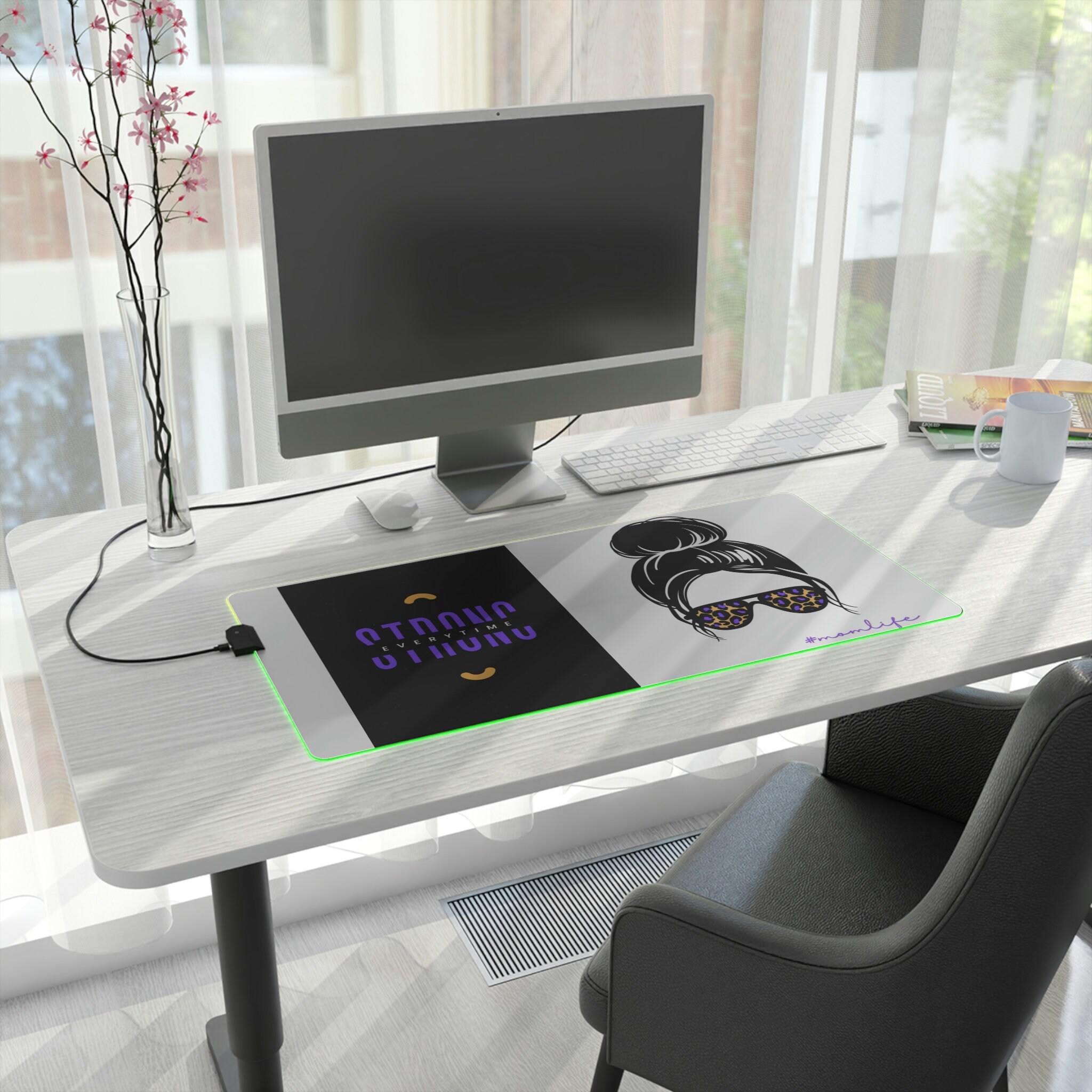 LED Gaming Mouse Pad - Etsy