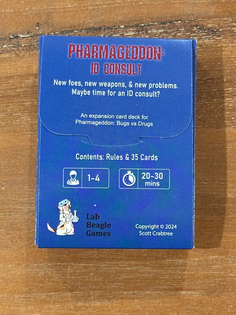 Pharmageddon: Bugs Vs Drugs ID Consult Expansion - Etsy