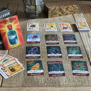 Pharmageddon: Bugs Vs Drugs, A Medical Science Educational Card Game - Etsy