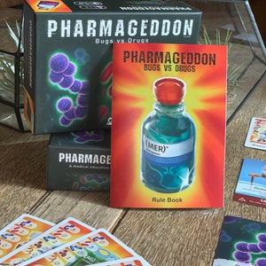 Pharmageddon: Bugs Vs Drugs, A Medical Science Educational Card Game - Etsy
