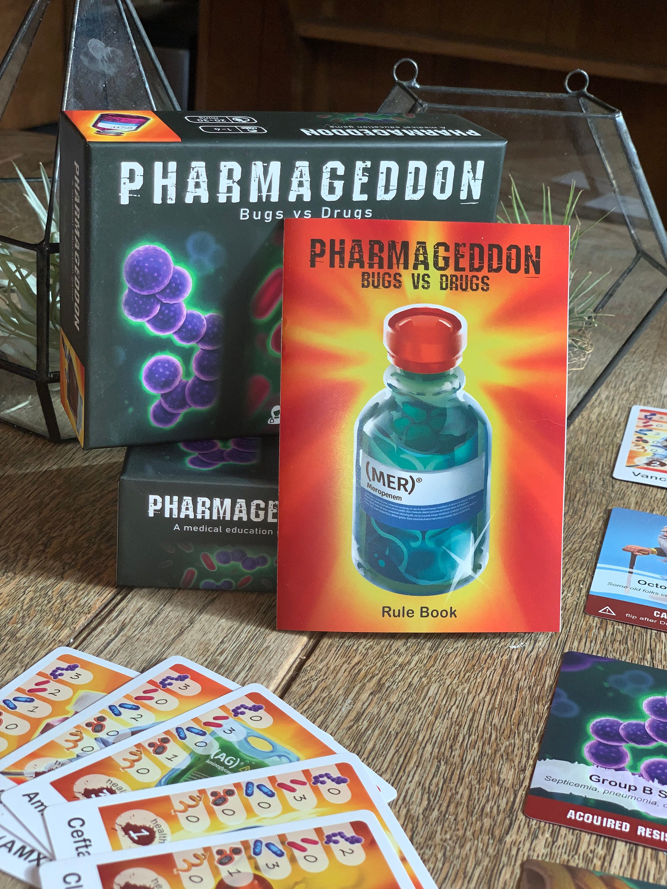 Pharmageddon: Bugs Vs Drugs, A Medical Education Antibiotic Card Game ...