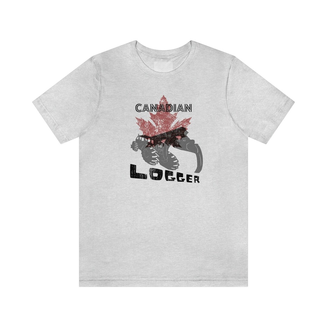Canadian Logger Logging Shirt, Fathers Day, Birthday Future Logger ...