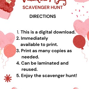 Valentine's Day Printable Digital Valentine's Day Printable Activity ...