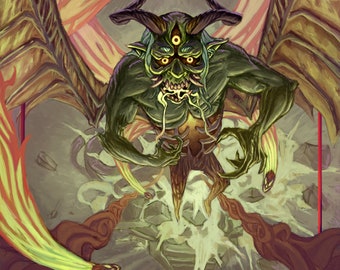 Copy Token (archon of Cruelty X Orvar) - Magic Style Token, Mtg Custom ...