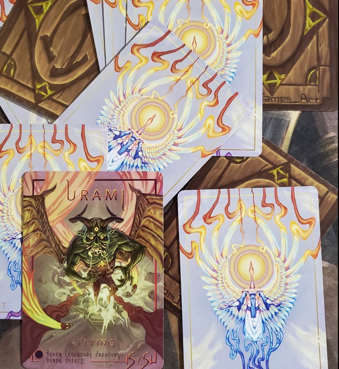 Copy Token (archon of Cruelty X Orvar) - Magic Style Token, Mtg Custom ...