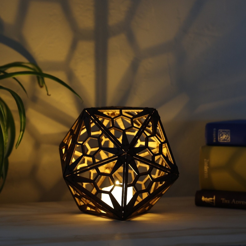 Sacred Geometry Lamp - Etsy