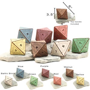 Dnd Dice Light: D20 D12 D10 D8 D6 D4, Dungeons and Dragons Decor ...