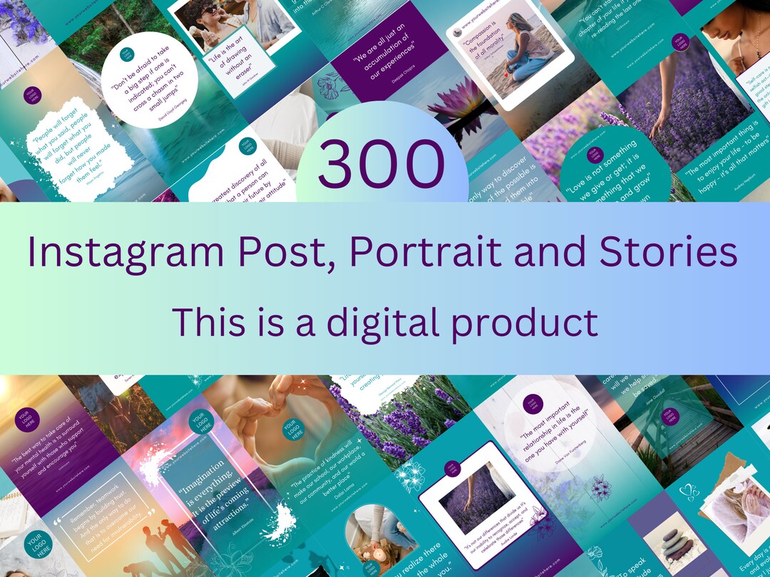 300 Inspirational Quotes, Instagram Post, Instagram Portrait, Instagram ...