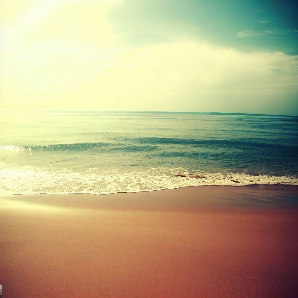 4 Digital Beach Backgrounds. Peaceful, Vibrant Digital Wallpapers for ...