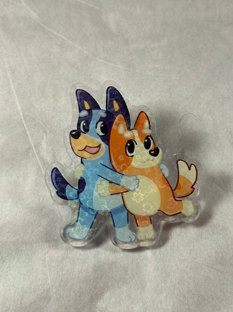 Bluey and Bingo Pin - Etsy