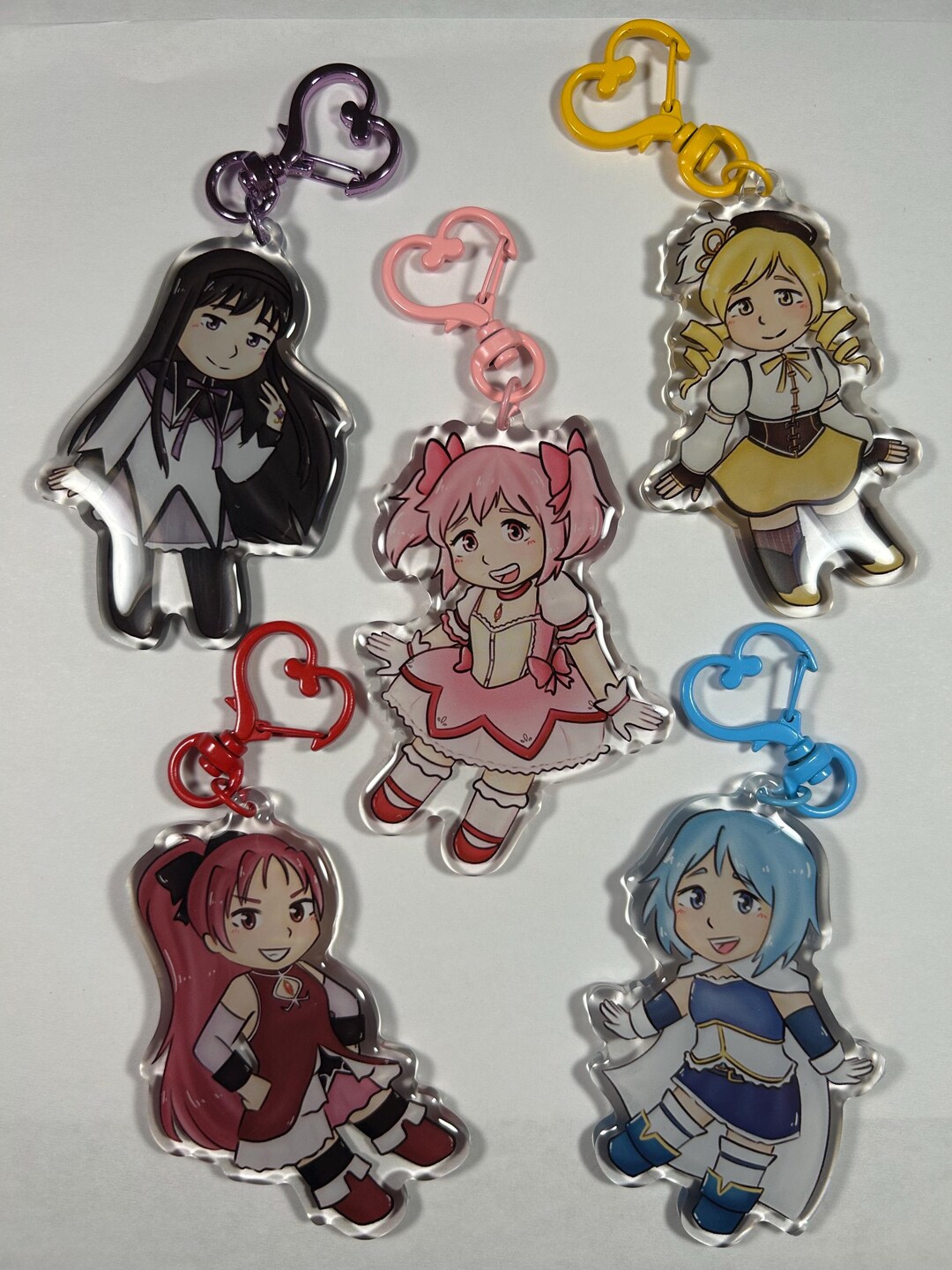 Magical Girl Keychains - Etsy