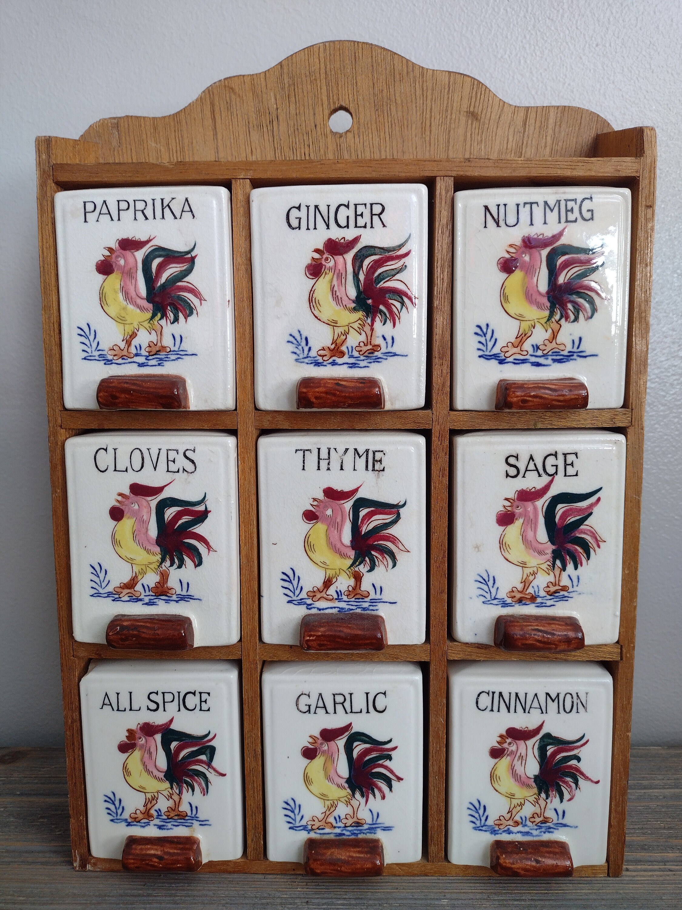 Vintage Spice Rack Made in Japan - Etsy