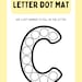 Colorful Playful Alphabet Dot Mat Worksheets - Etsy