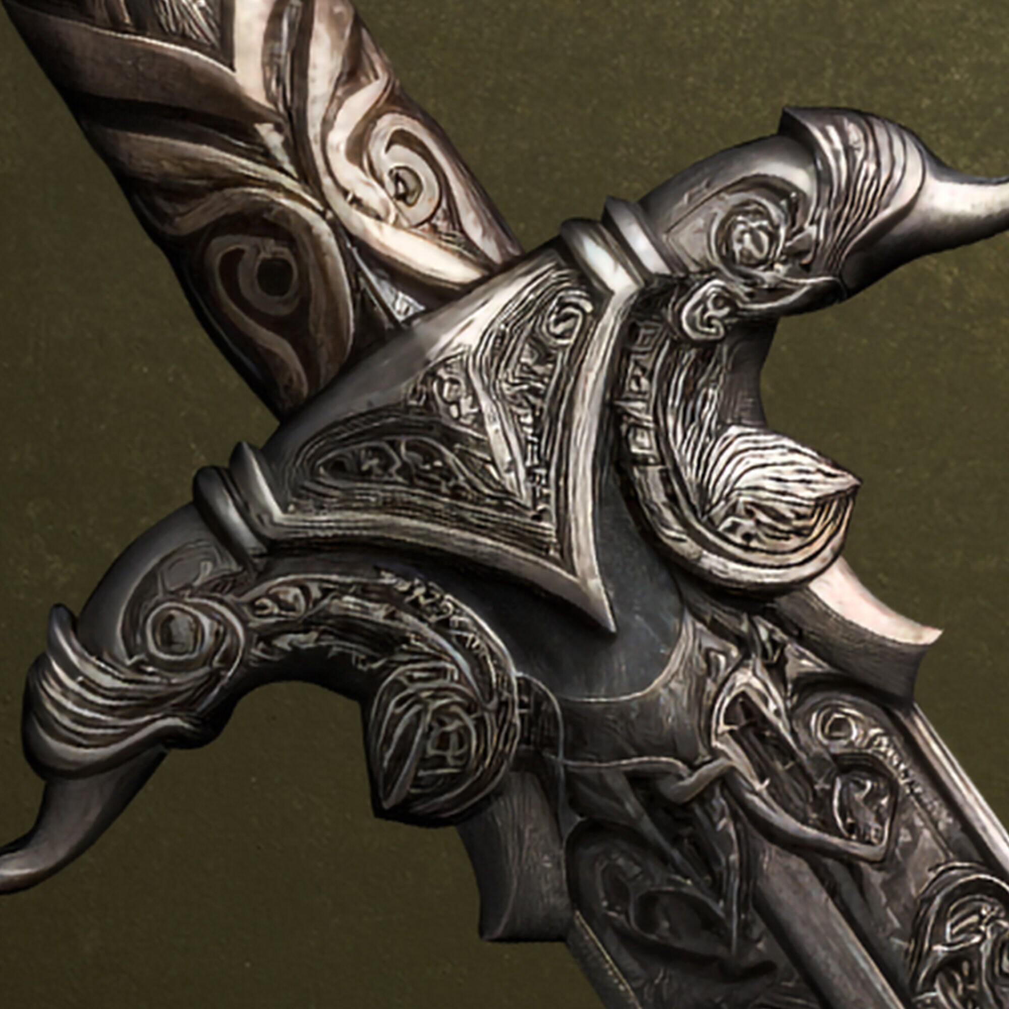 5 Decorative Fantasy Swords Photoshop Overlays - Etsy