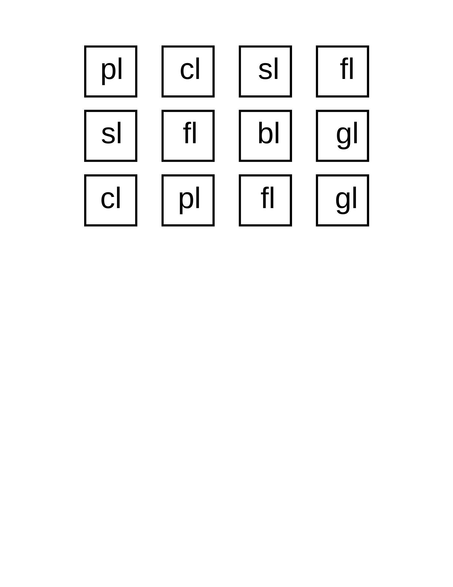 Beginning Consonant Blends - Etsy