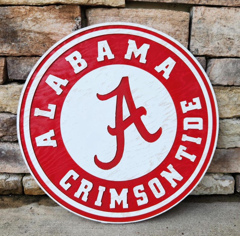 Alabama Fan Sign - Etsy