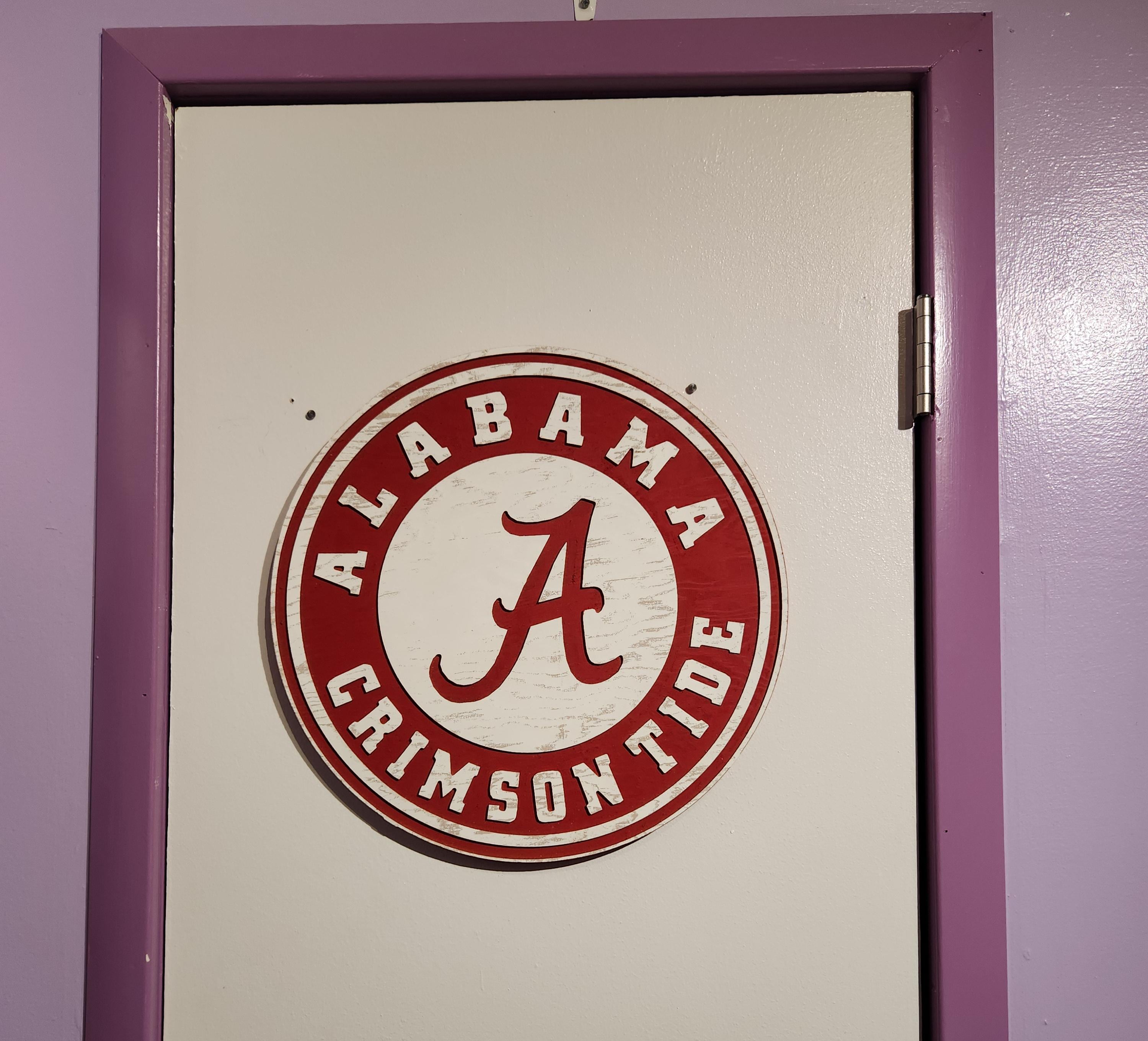Alabama Fan Sign - Etsy
