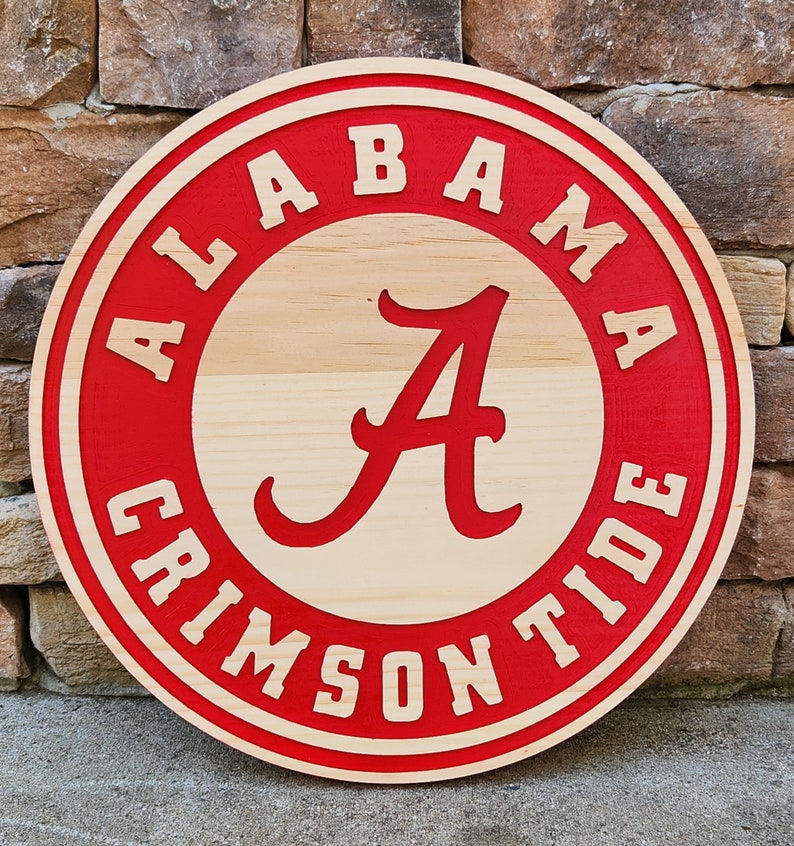 Alabama Fan Sign - Etsy