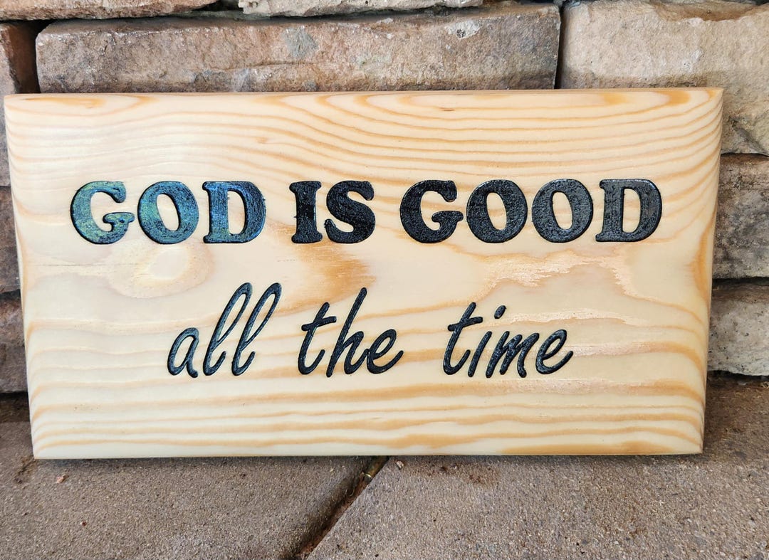 God is Good Wood Sign Be Proud to Display. - Etsy