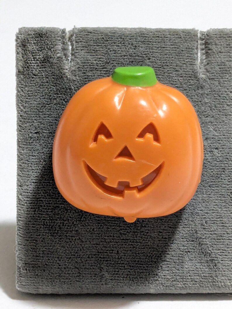 Vintage Hallmark Halloween Pin Light up Pumpkin Jack O'lantern - Etsy