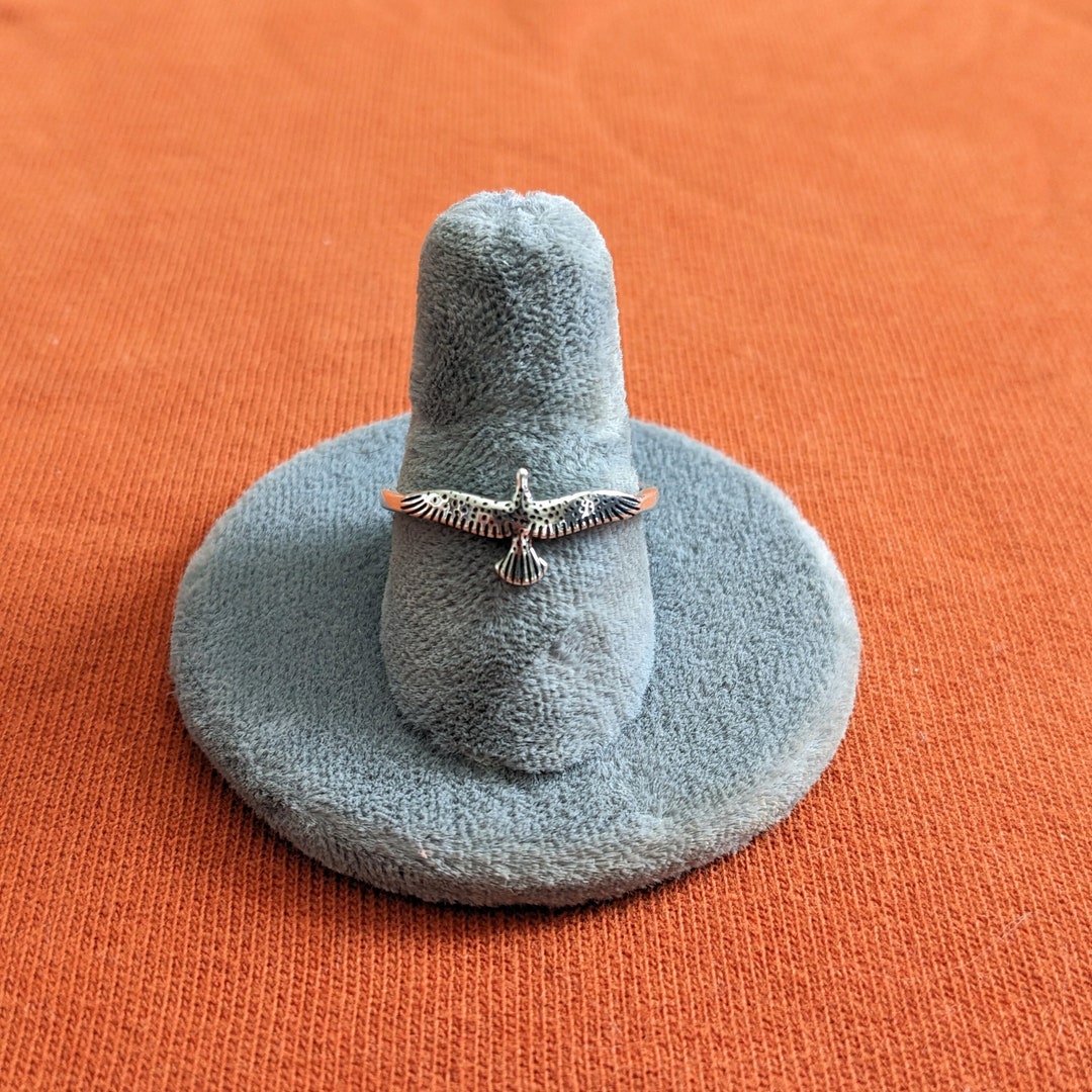 Sterling Silver Bird Ring Sparrow Seagull Minimalist Jewelry - Etsy