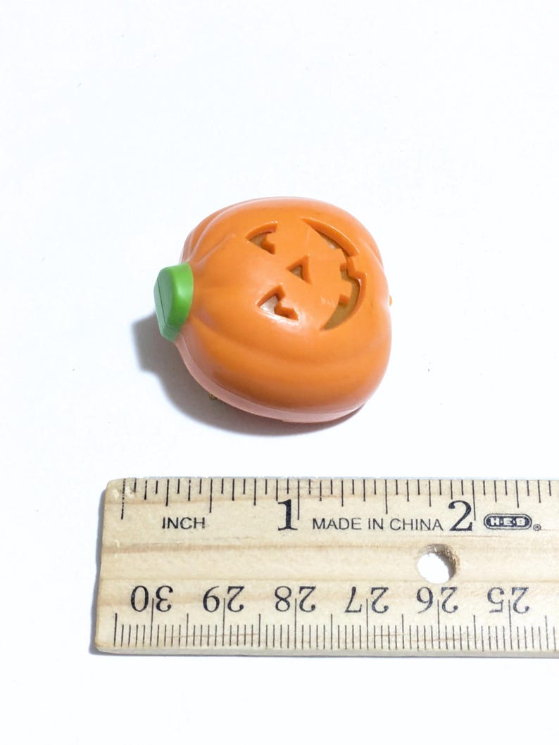Vintage Hallmark Halloween Pin Light up Pumpkin Jack O'lantern - Etsy
