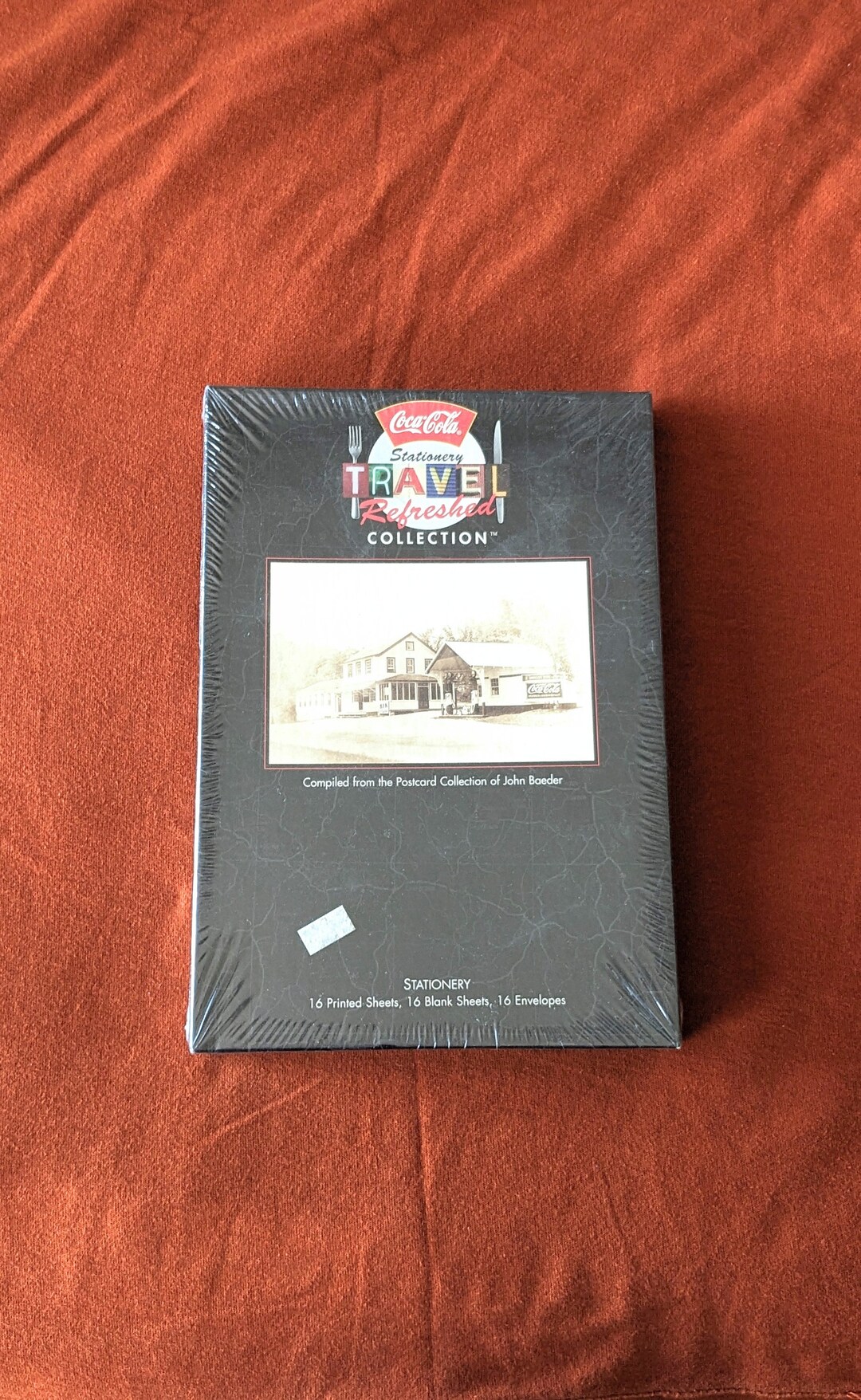 Vintage Coca-cola Postcard Stationary Set Sheets and Envelopes New ...