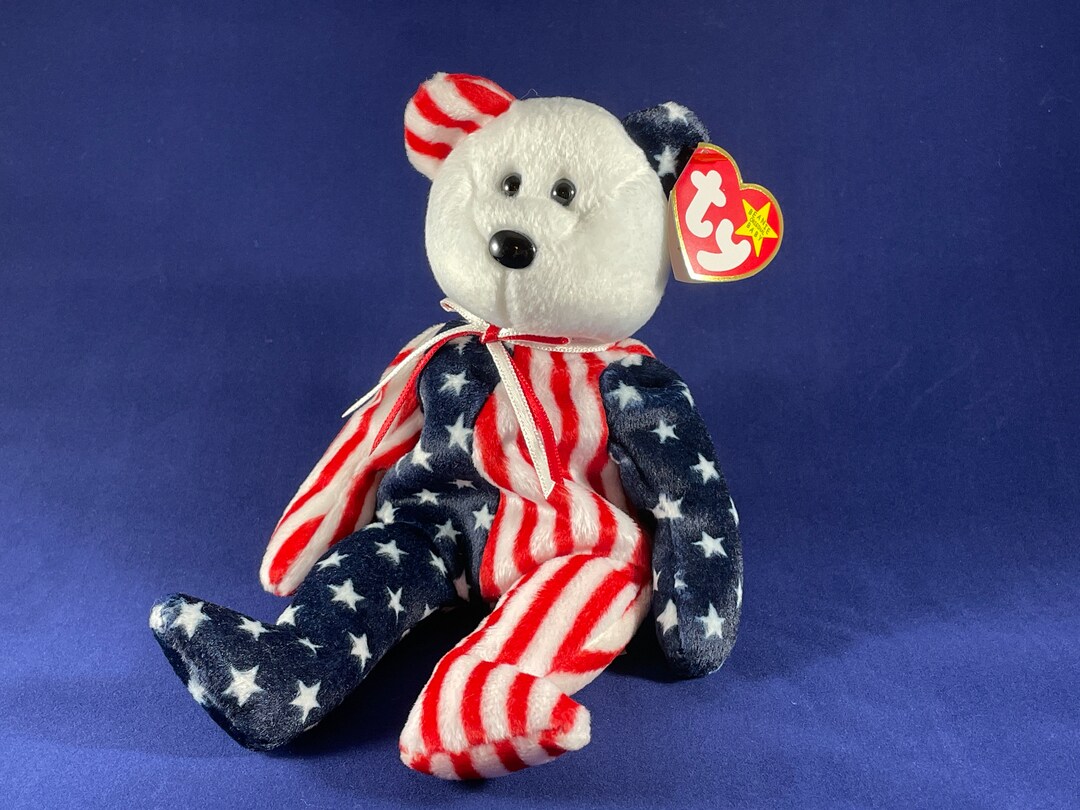 Spangle the Bear - Ty Beanie Baby - Etsy