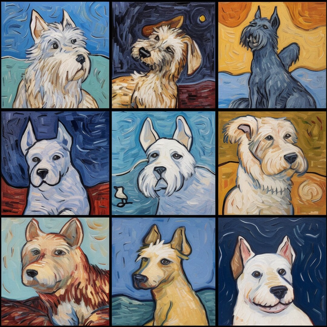 Dog Themed Downloadable Paper - Etsy