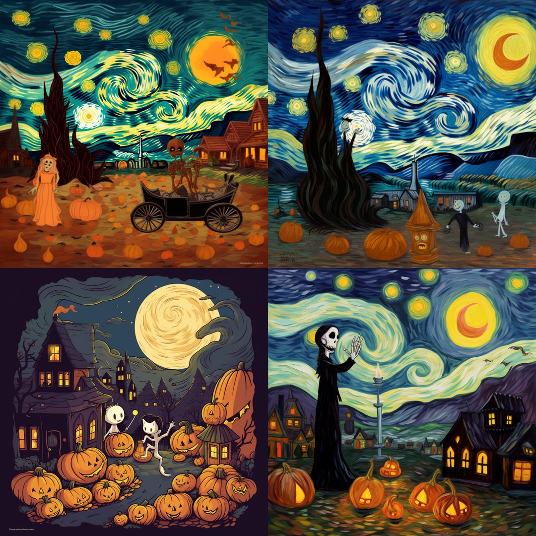 Halloween/autumn Themed Digital Paper - Etsy