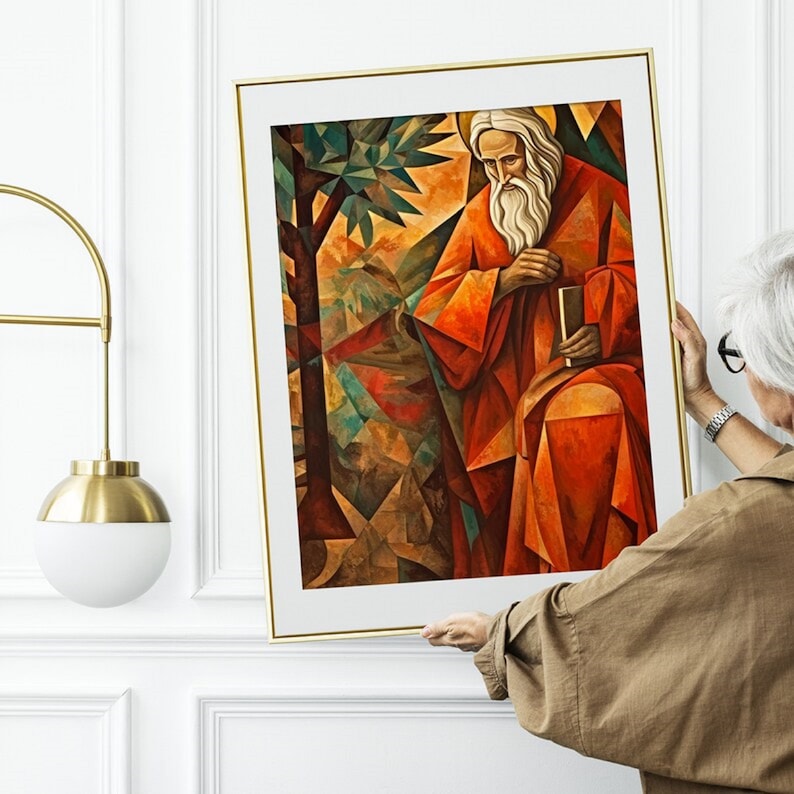 Moses and the Ten Commandments, Gifts for Christian, Modern Religious ...