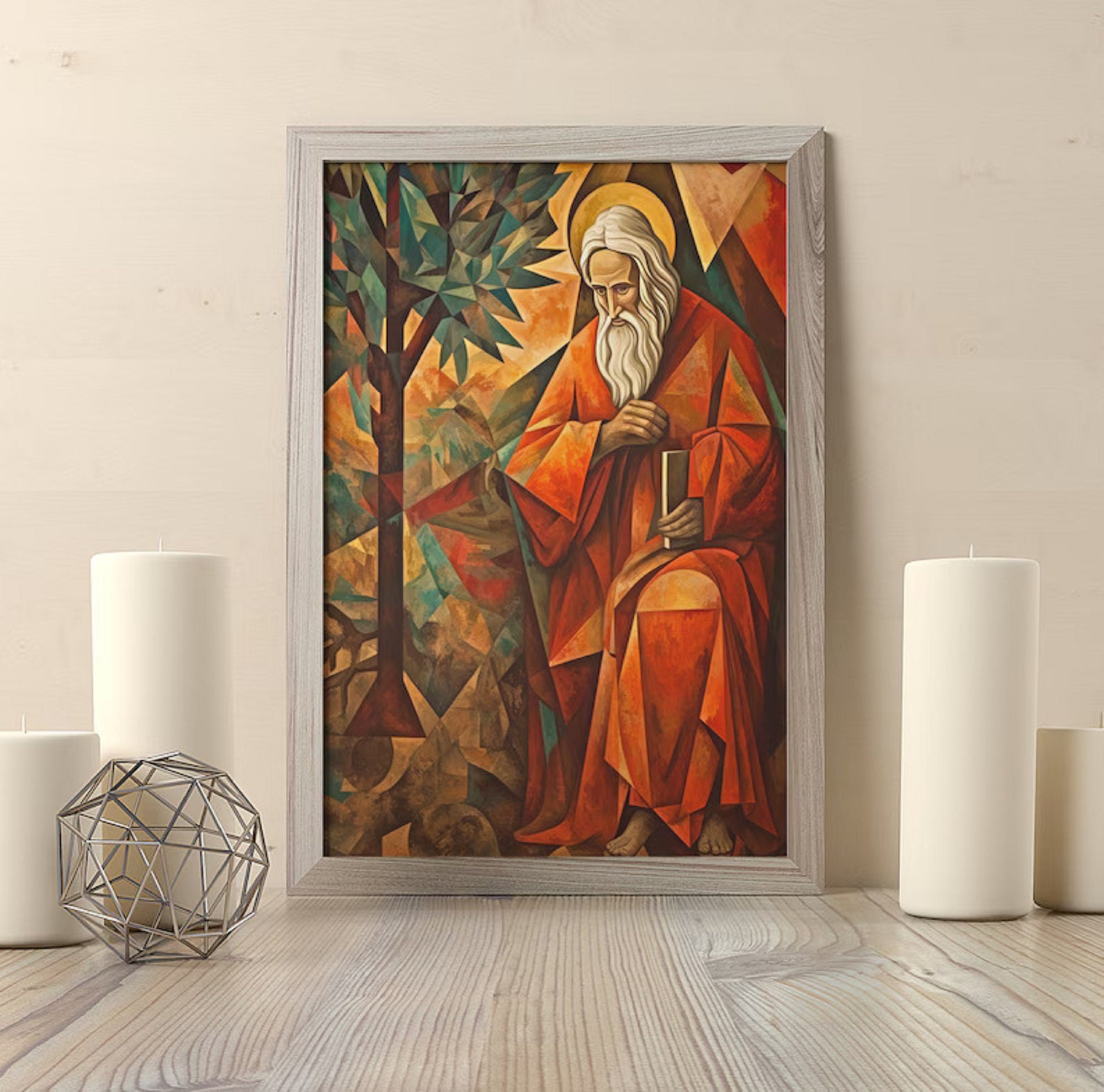 Moses and the Ten Commandments, Gifts for Christian, Modern Religious ...