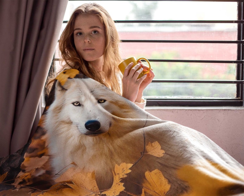 Wolf Blanket Cabin Blanket Teenage Boy Gifts Teenage Girl - Etsy