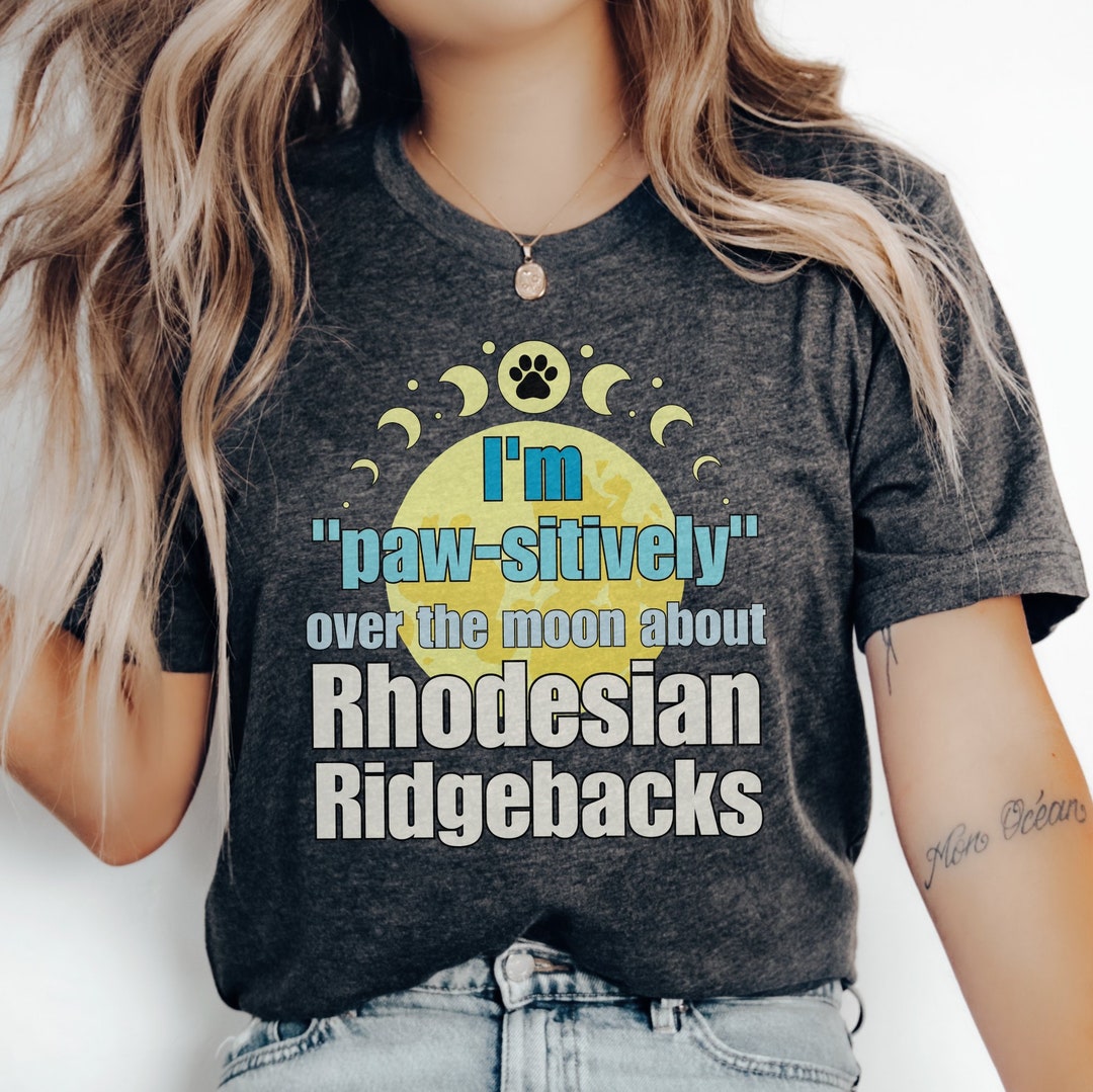 Rhodesian Ridgeback Shirt, Rhodesian Ridgeback Gift, Rhodesian ...