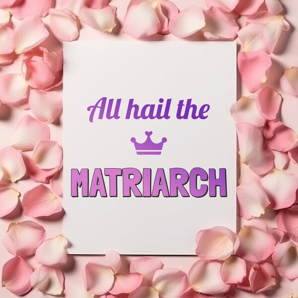 Matriarch - Etsy