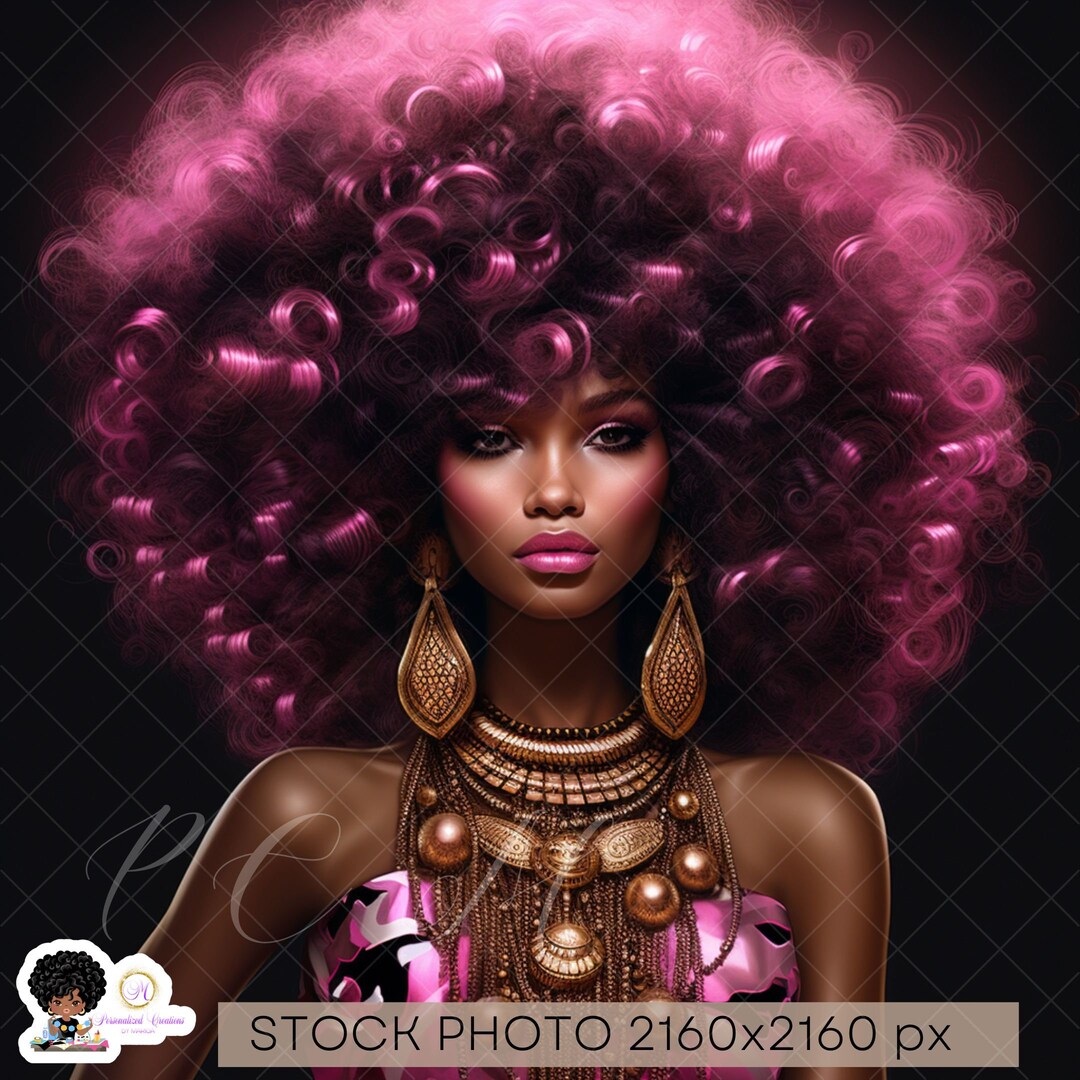 AI Melanated Stock Photography L Melanin Stock Photos L Hair - Etsy