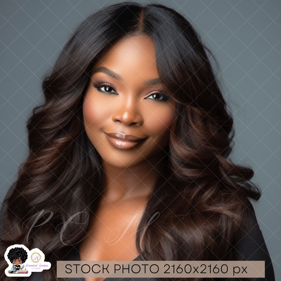 AI Melanated Stock Photography L Melanin Stock Photos L Hair Stock ...