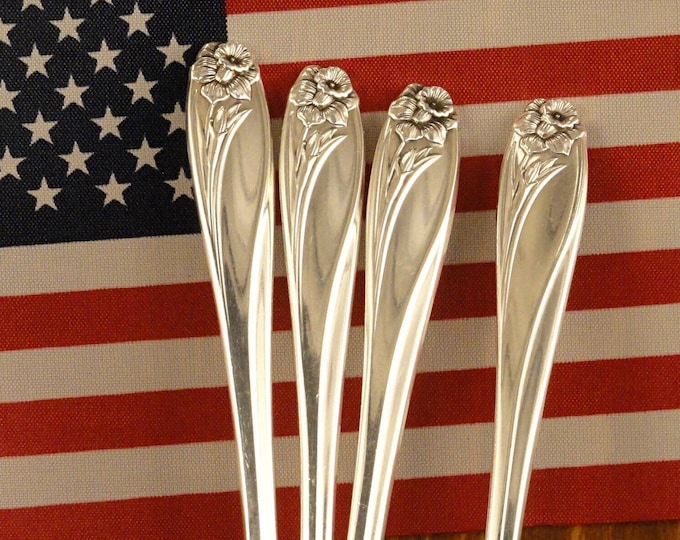 Stunning Like NEW Vintage 1847 Rogers Bros Silver Plated “daffodil ...