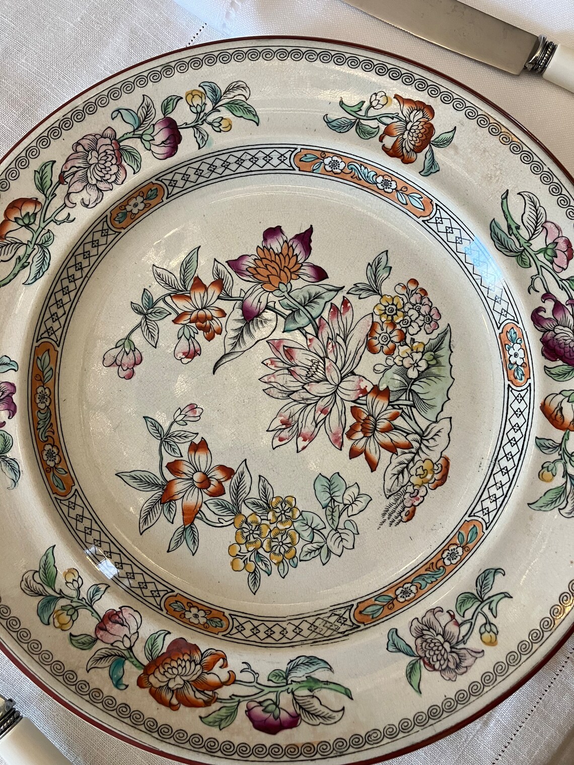 Thomas Booth & Co - Set of 6 Dinner Plates - Etsy