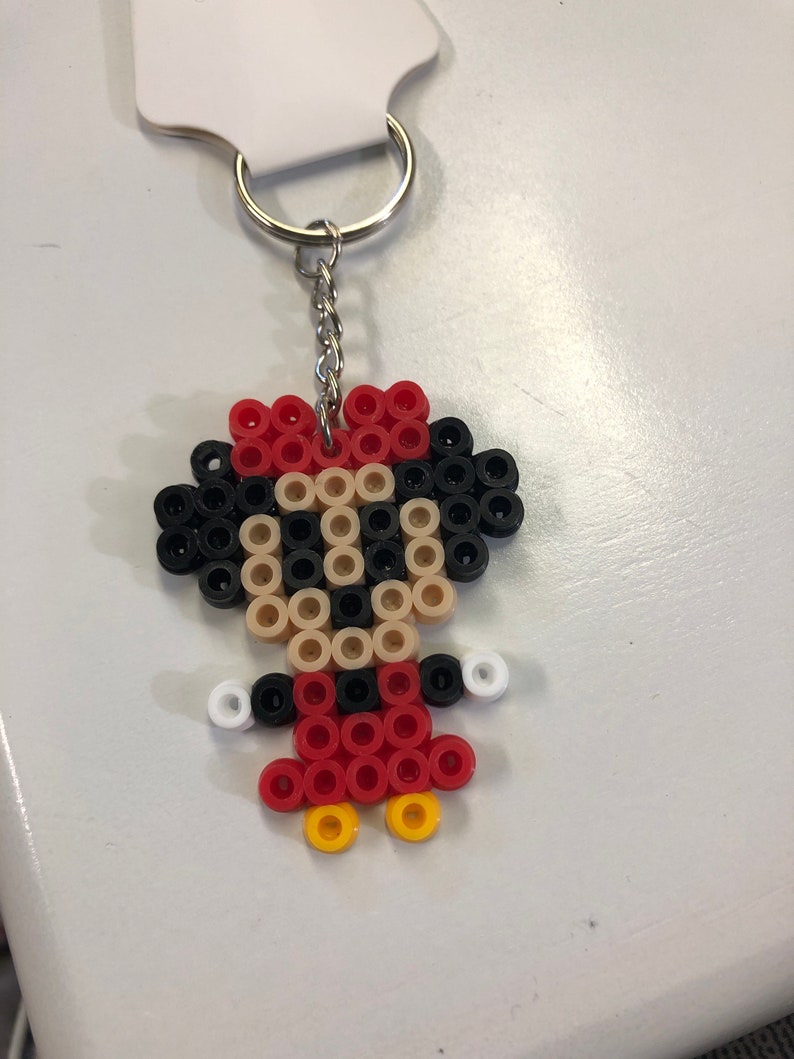 Perler Bead Keychains - Etsy