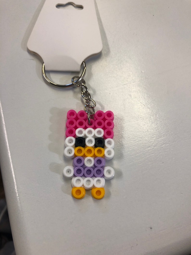 Perler Bead Keychains - Etsy