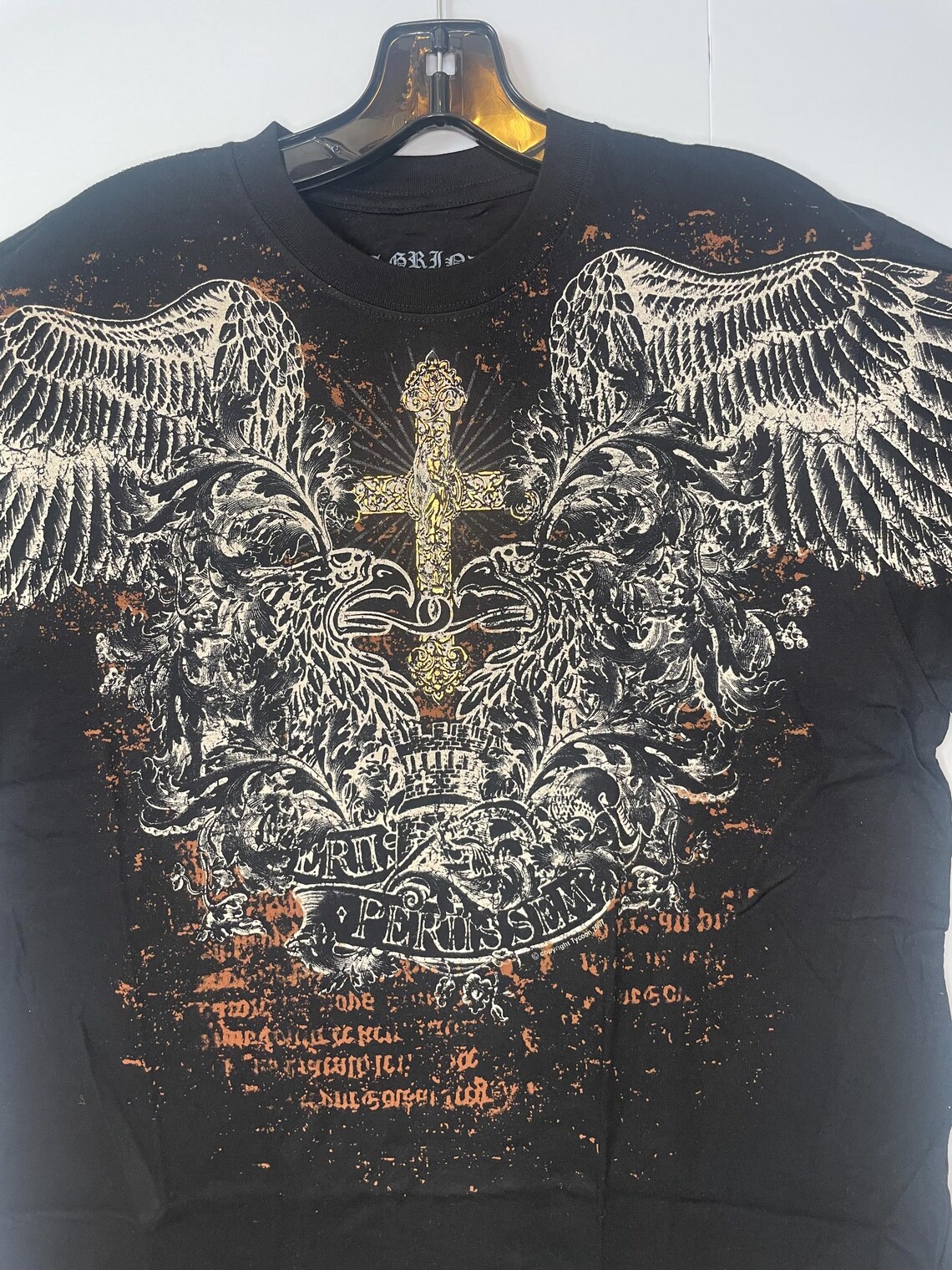 Da Grind Wings and Sword Tee - Etsy