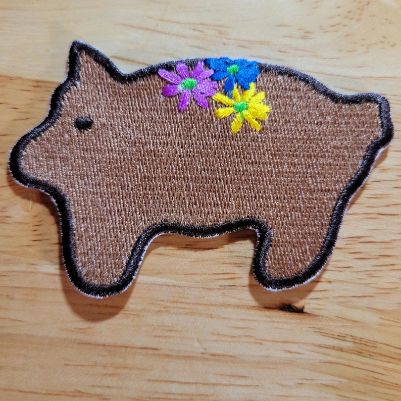 Mexican Gingerbread Pig Iron-on Embroidered Patch, Marrinitos Patch - Etsy