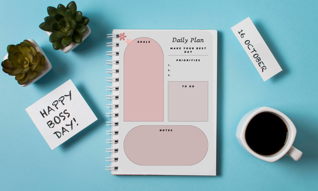 2023 Printable Daily Planner, Instant Download Digital Planner, Ready ...