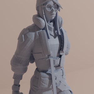 Killjoy Figure Valorant Valorant Figure Video Game Figurines Video ...