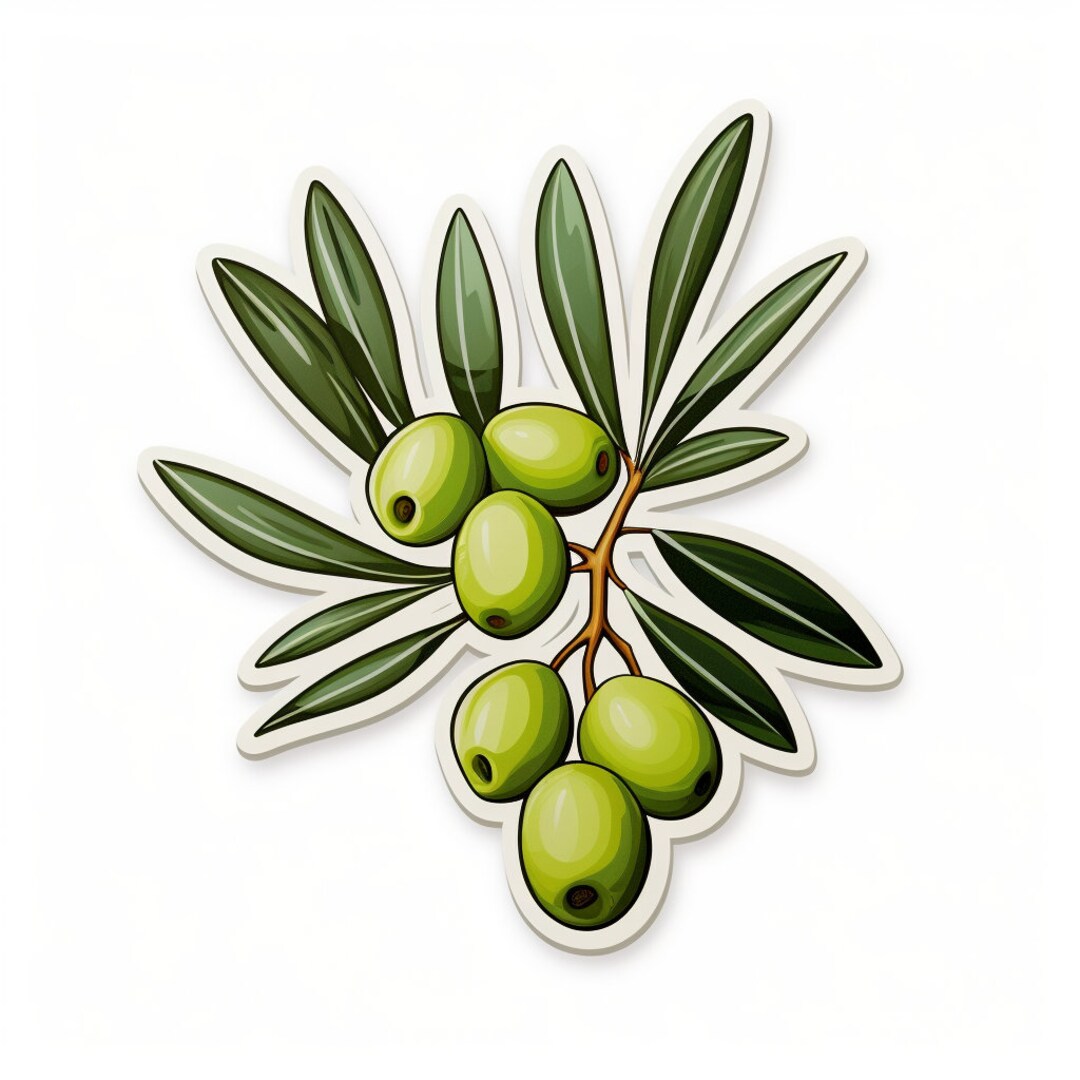Olive Sticker, Fruit Sticker,vinyl Sticker,quality Sticker - Etsy